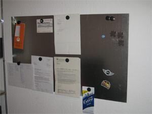 Magnetwand billig aus Eisenplatte bauen | Frag Mutti