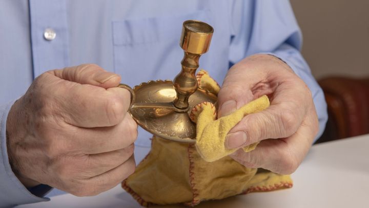 Messing reinigen mit Salz-Essig-Paste | Frag Mutti