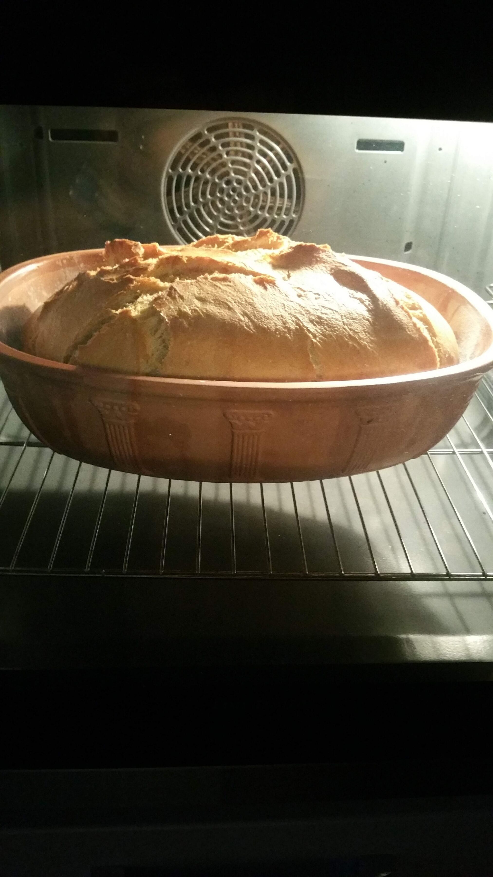 Dinkel-Roggenbrot im Römertopf backen - Rezept | Frag Mutti